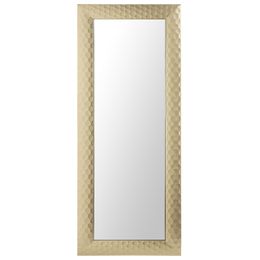 Beliani WANDSPIEGEL gold rechteckig 50/130 cm Antibes