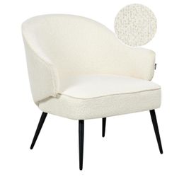 Beliani SESSEL Cremewei&szlig; Kayla
