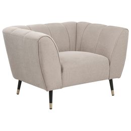 Beliani SESSEL Taupe Orsta