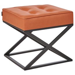 Beliani HOCKER Orange Murdo