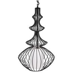 Beliani H&Auml;NGELEUCHTE Kolva 40/40/110 cm