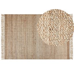 Beliani TEPPICH geflochten Abana 230/160 cm