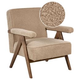 Beliani SESSEL Beige Evje