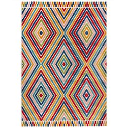 KADIMA DESIGN OUTDOORTEPPICH Waschbar LUNE, geometrisch, Bunt, 200 x 290 cm