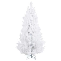 Beliani WEIHNACHTSBAUM 180 cm Wei&szlig; Talbot