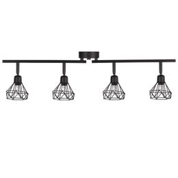 Beliani WANDLEUCHTE 2er-Set Erma 16/10/8 cm Wandlampe