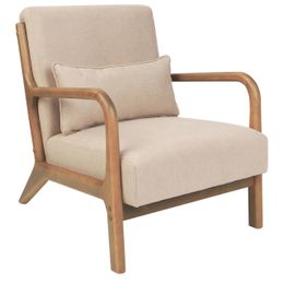 Beliani SESSEL Beige Skovde