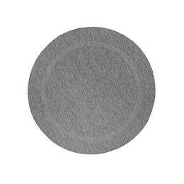 KADIMA DESIGN TEPPICH Outdoor ALSTER in Grau, einfarbig, &Oslash; 160 cm