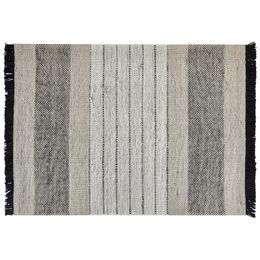 Beliani TEPPICH geflochten Yazlik 230/160 cm