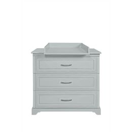 SIDEBOARD TWINKLE f&uuml;r das Kinderzimmer Grau matt Wickeltisch