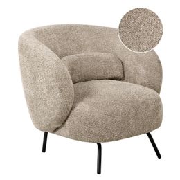 Beliani SESSEL Taupe Makela
