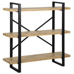 Beliani REGAL 3 F&auml;cher Timber