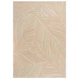 KADIMA DESIGN WOLLTEPPICH LEVEN, floral, Beige, 200 x 290 cm