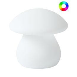 Beliani LED-TISCHLAMPE Wei&szlig; Tuira