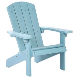 Beliani KINDERSESSEL Blau Adirondack