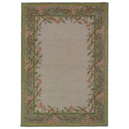 KADIMA DESIGN TEPPICH aus Wolle SOAR in Bunt, floral, 140 x 200 cm