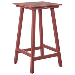 Beliani BARTISCH Rot Adirondack