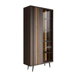 VITRINE ALMA mit LED-Beleuchtung