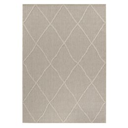 KADIMA DESIGN TEPPICH Outdoor IMST in Beige, im Boho-Stil, 240 x 340 cm