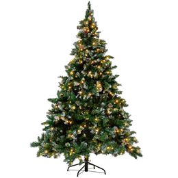 Beliani WEIHNACHTSBAUM 210 cm Gr&uuml;n Palomar