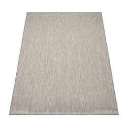 KADIMA DESIGN OUTDOORTEPPICH, in Naturoptik, Grau, 120 x 160 cm