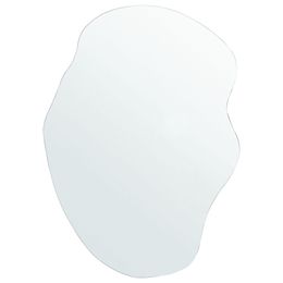 Beliani WANDSPIEGEL silber 50/70 cm Falaise