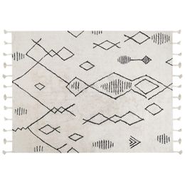 Beliani KURZFLOR-TEPPICH Kebir 230/160 cm