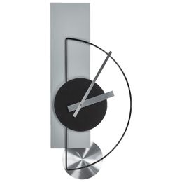 Beliani WANDUHR Grau/Schwarz/Silber Cevins