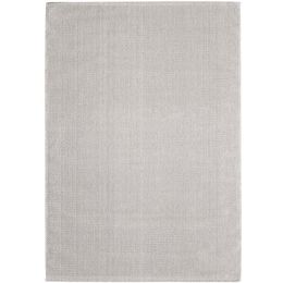 KADIMA DESIGN TEPPICH Flachgewebe CIMA in Creme, einfarbig, 160 x 230 cm