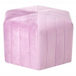 Beliani POUF Hellviolett Murietta