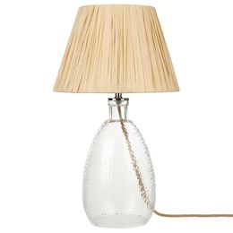 Beliani TISCHLAMPE Blanco 30/30/54 cm
