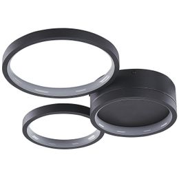 Beliani DECKENLEUCHTE Agnat 36/41/7 cm Deckenlampe