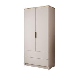 KLEIDERSCHRANK AURORA KASCHMIR 2D2S mit Schubladen