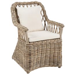 Beliani GARTENSESSEL Beige Maros II