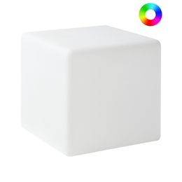 Beliani LED-LAMPE Wei&szlig; Lagarto