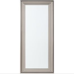 Beliani WANDSPIEGEL silber rechteckig 50/130 cm Chatain