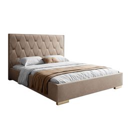 POLSTERBETT IZOLDA mit hohem Kopfteil 180x200 cm Royal Velvet 176