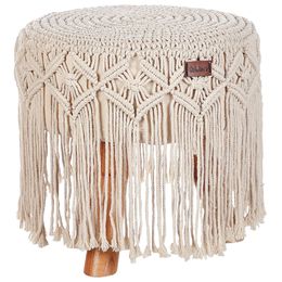 Beliani HOCKER Beige Nawabad