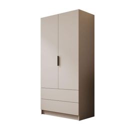 KLEIDERSCHRANK AUREL KASCHMIR 2D2S mit Schubladen