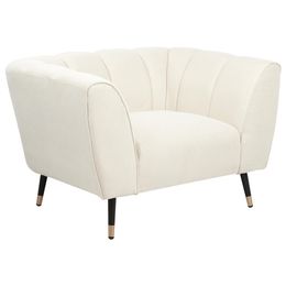 Beliani SESSEL Hellbeige Orsta