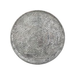 Beliani TABLETT Gef&auml;rbt Silber Kitnos