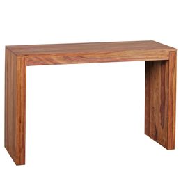 KADIMA DESIGN KONSOLENTISCH &ndash; Massivholz, platzsparend, Landhausstil, stabiles Gestell