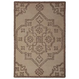 KADIMA DESIGN WOLLTEPPICH TINGIR, abstrakt, Natur, 200 x 290 cm