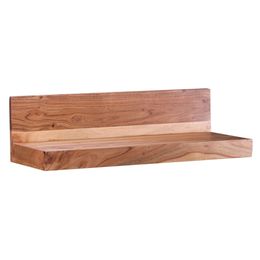 KADIMA DESIGN WANDREGAL NAKO Massivholz Flexibles Design Landhausstil, Beige 60x23x17 cm