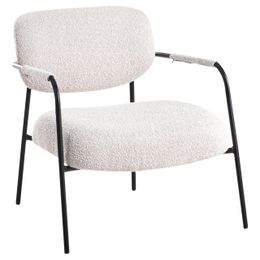 Beliani SESSEL Hellbeige Ausvika