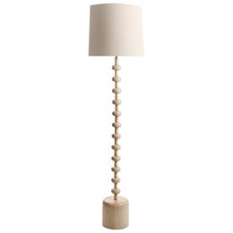 Beliani STEHLAMPE Braun Krios
