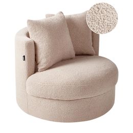 Beliani SESSEL Beige Dalby