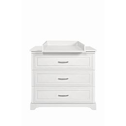 SIDEBOARD TWINKLE f&uuml;r das Kinderzimmer Wei&szlig; matt Wickeltisch