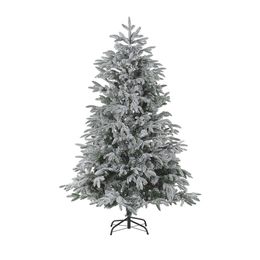 Beliani WEIHNACHTSBAUM 180 cm Wei&szlig; Bassie