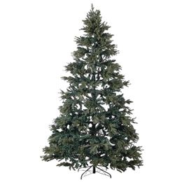 Beliani WEIHNACHTSBAUM 240 cm Gr&uuml;n Huxley